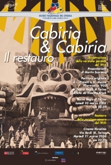 Cabiria & Cabiria. The restoration | The National Museum of Cinema